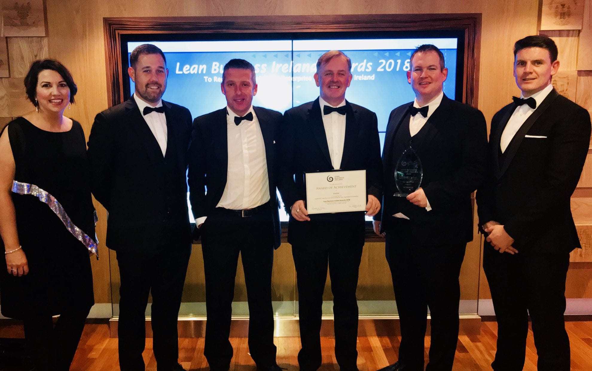 Ardmac win 'Leadership in Lean' at LBI Awards - Ardmac