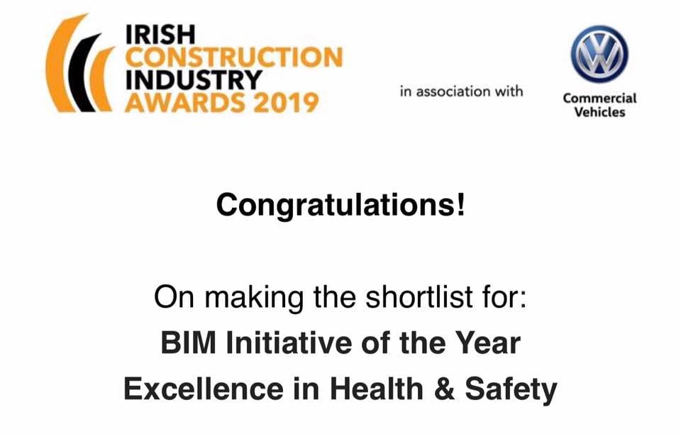 Ardmac shortlisted for 2 Industry Awards in BIM and Safety | Ardmac