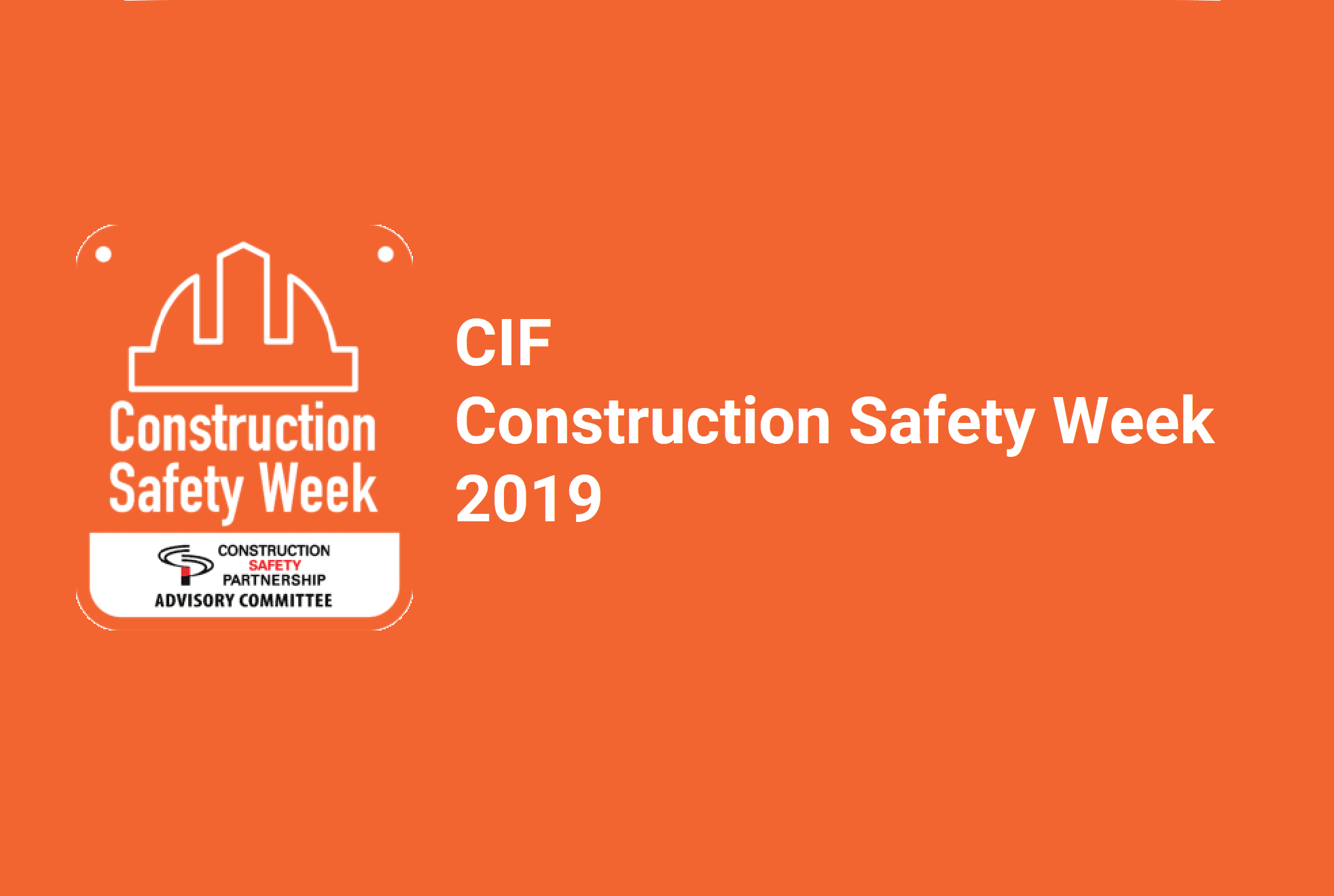 Ardmac supports CIF Construction Safety Week - Ardmac