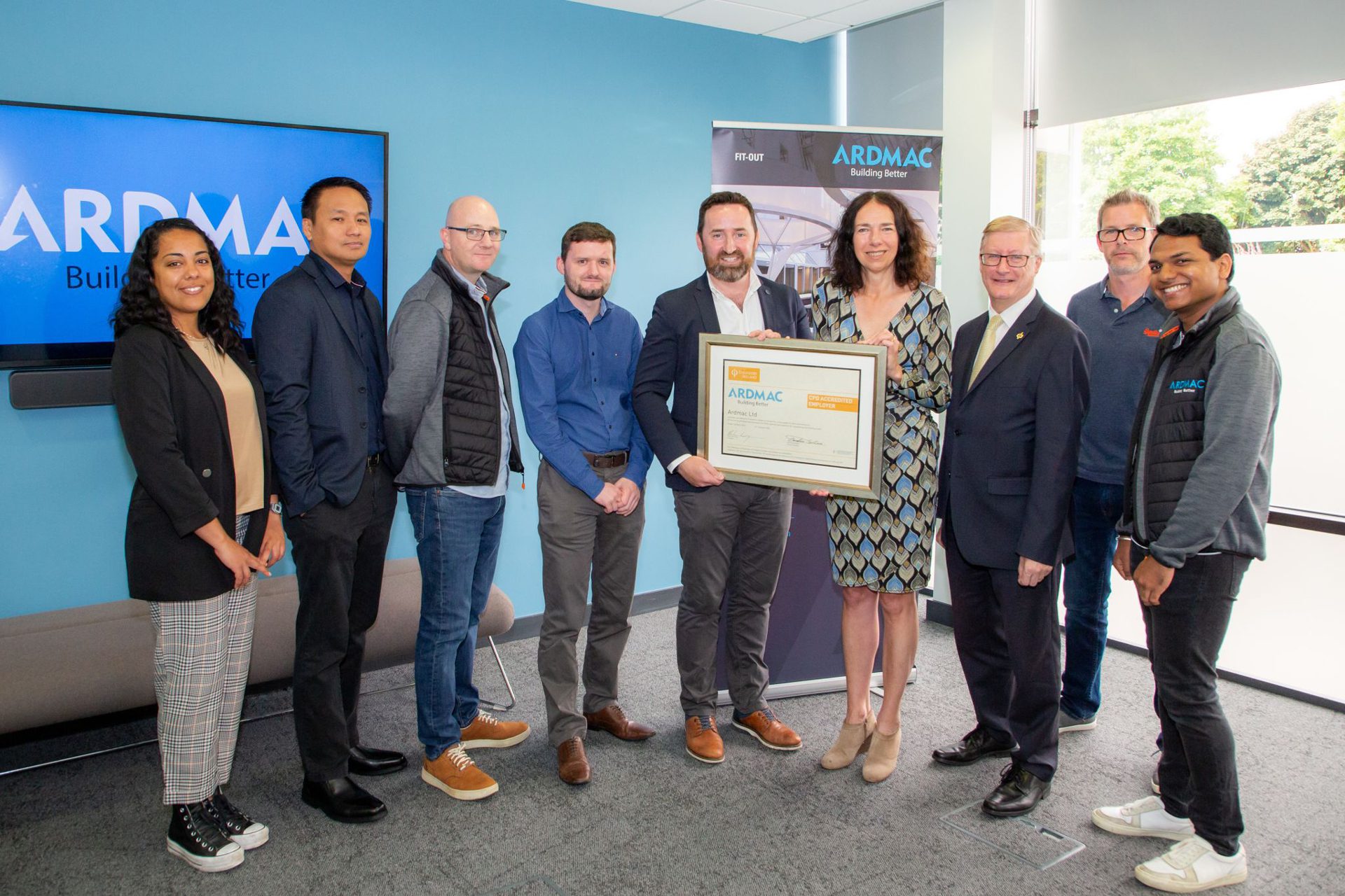 Ardmac awarded Engineers Ireland’s CPD Accredited Employer Standard